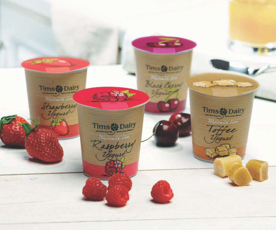 Tim's Fruit Yogurt 4 x 125 ml - Foulgers Dairy